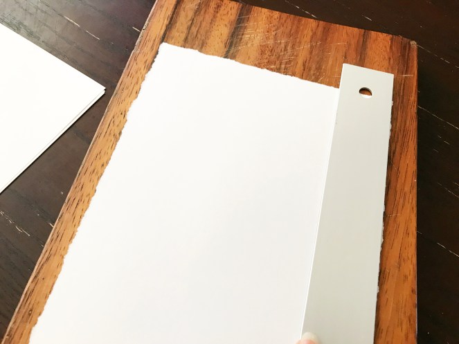 DIY: Deckled Edge Paper – Wordsremember