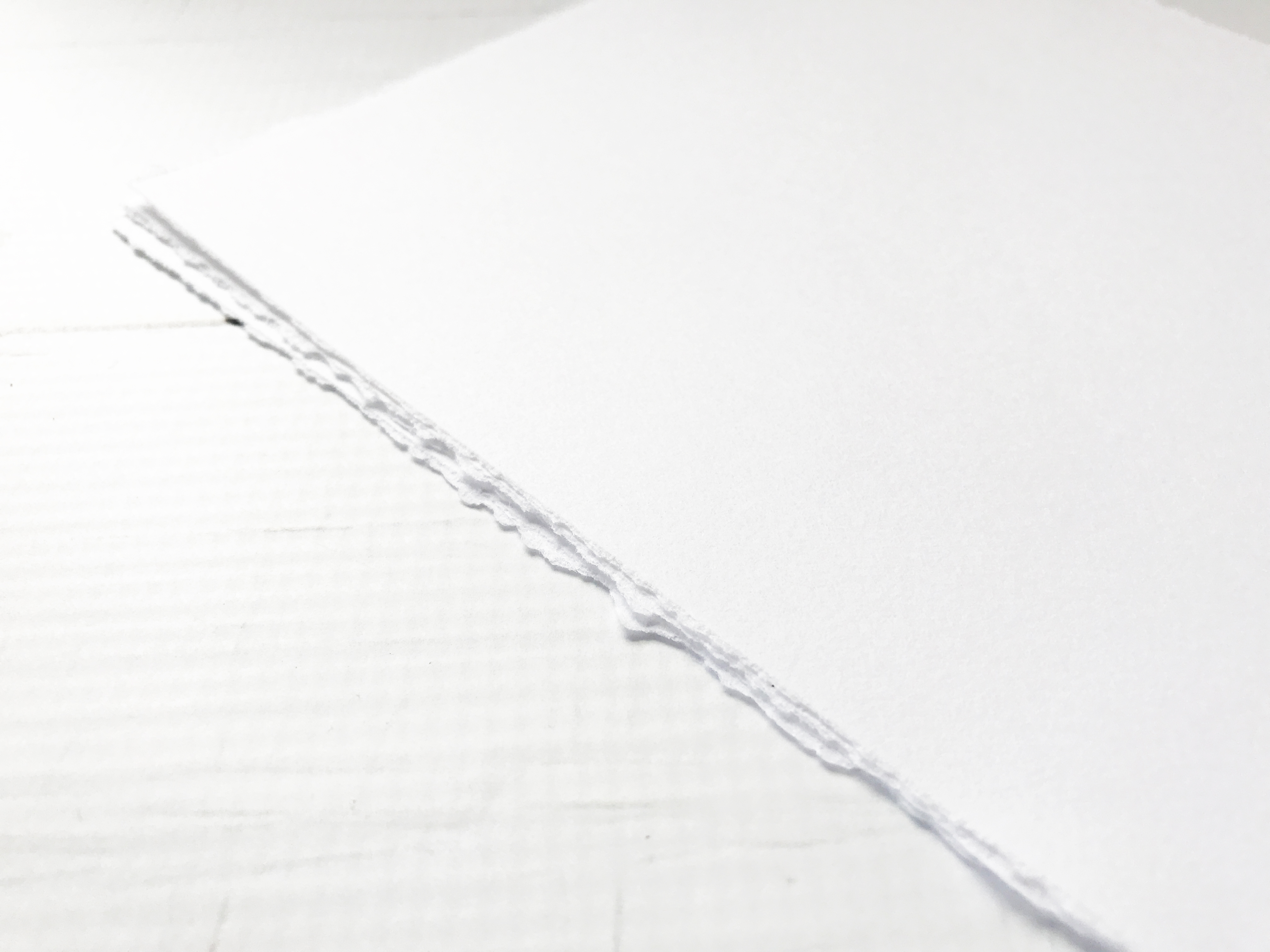 DIY: Deckled Edge Paper – Wordsremember